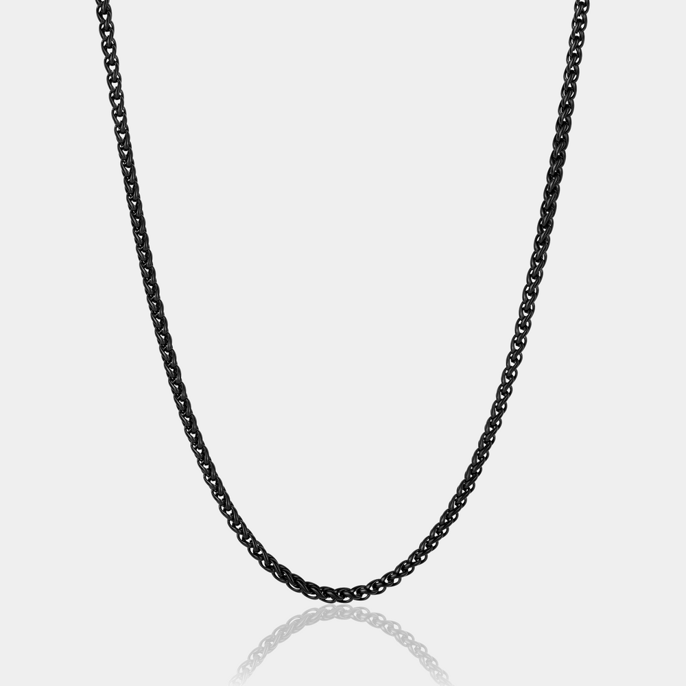 Braid Chain 3mm (Black) | Metzi