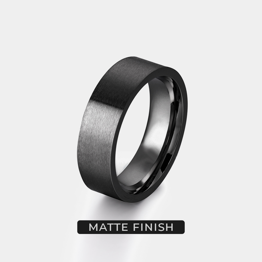 Shop Black Rings | Premium Black Jewellery.